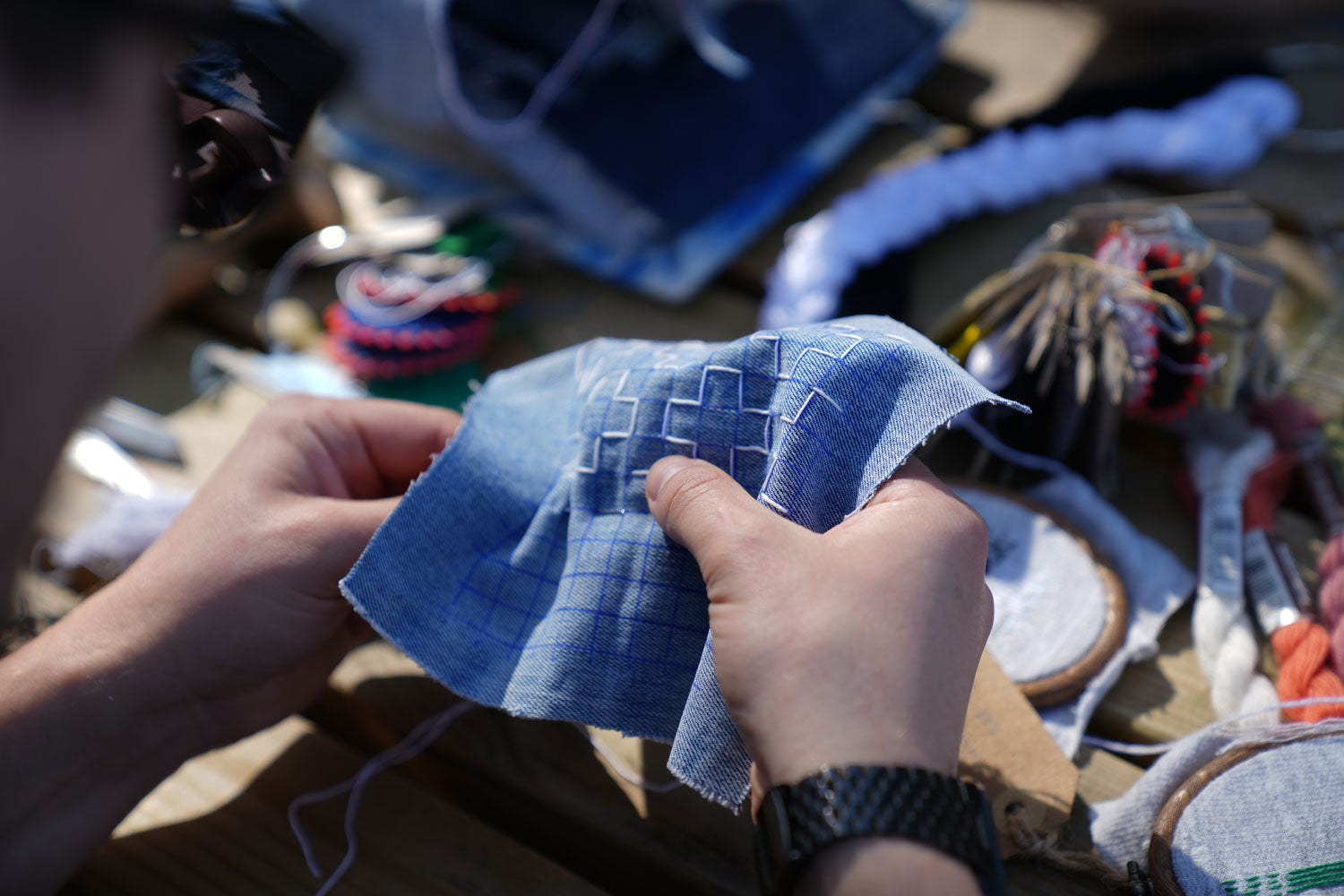 Workshops – slow stitch club